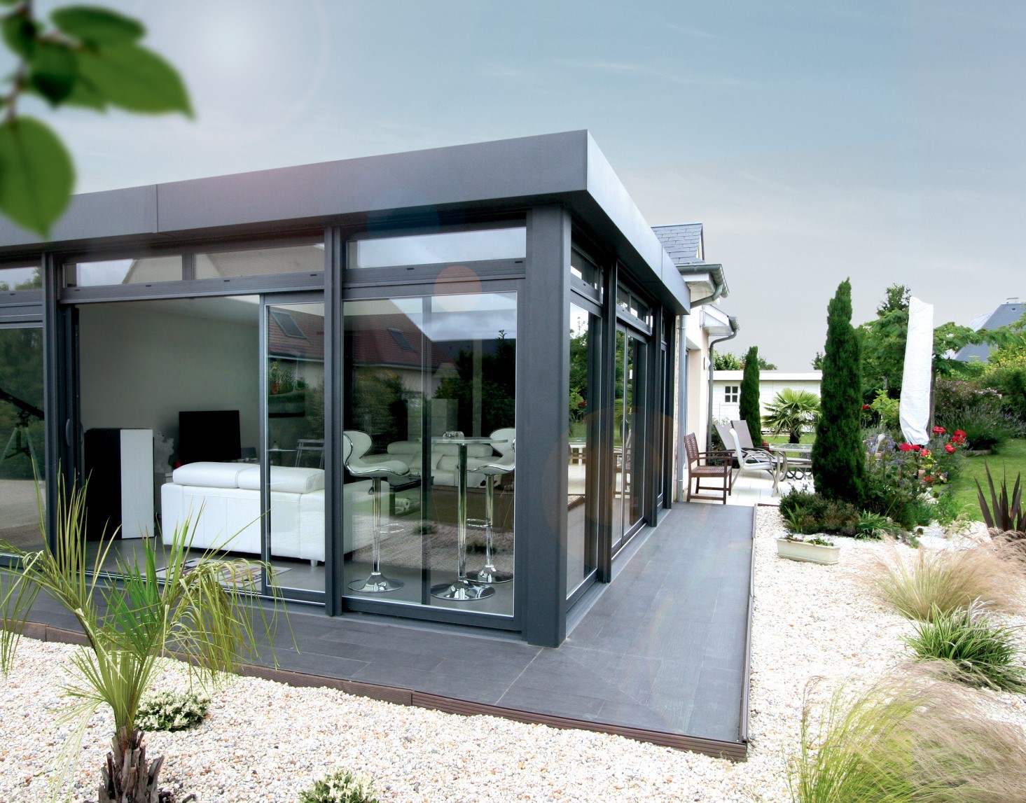 Comment installer un jardin d’hiver dans sa véranda ? | Komilfo Comment installer un jardin d’hiver dans sa véranda ? | Komilfo